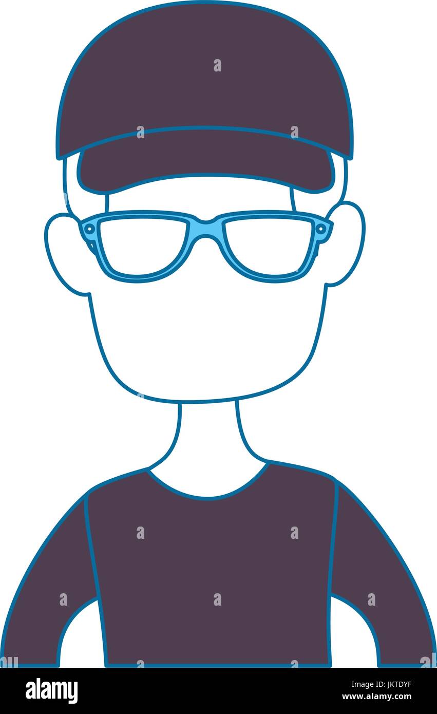 Man cartoon profile Stock Vector Image & Art - Alamy