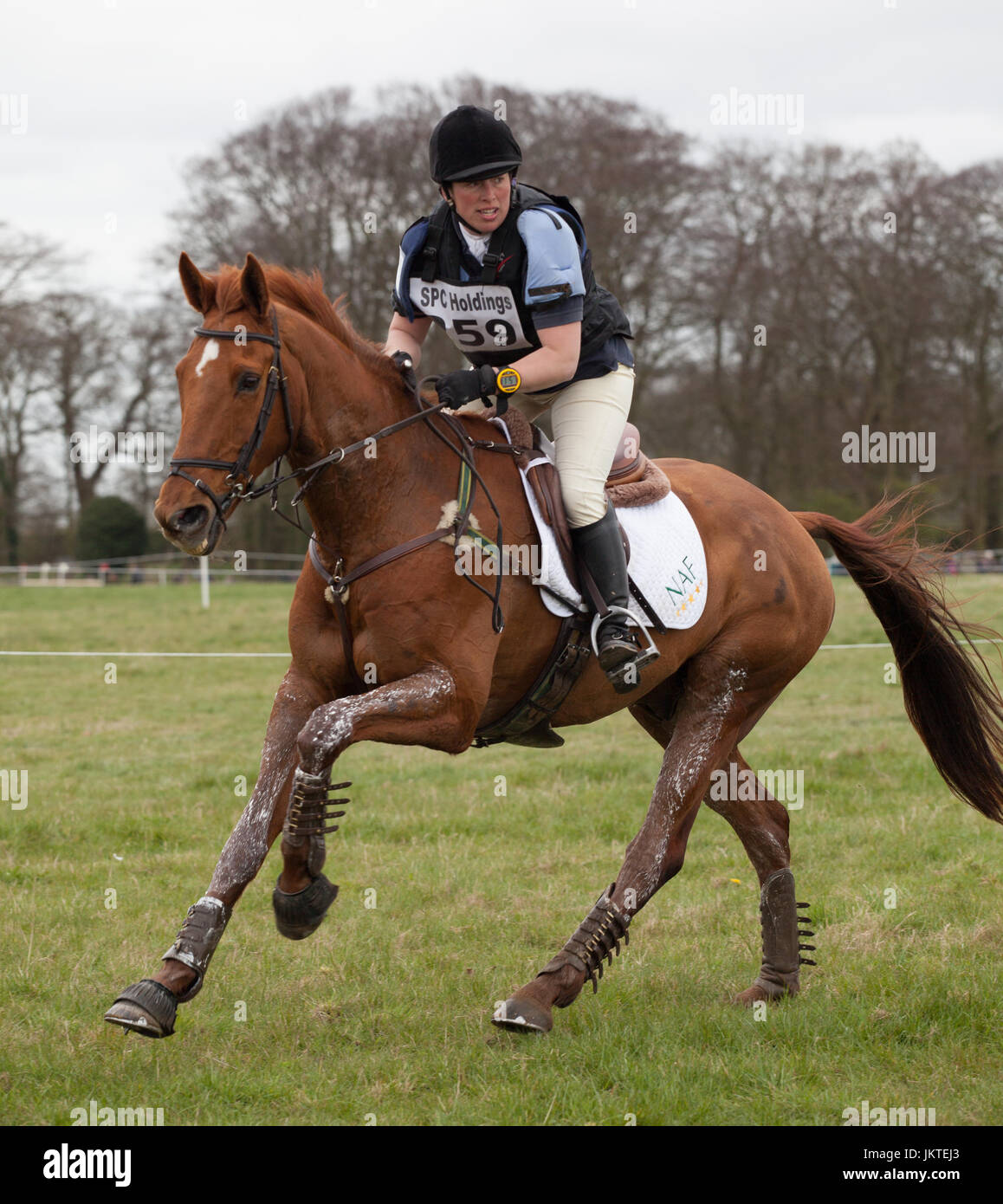 Rosie Thomas riding Barrys Best, Burnham Market Horse Trials April 2012 ...