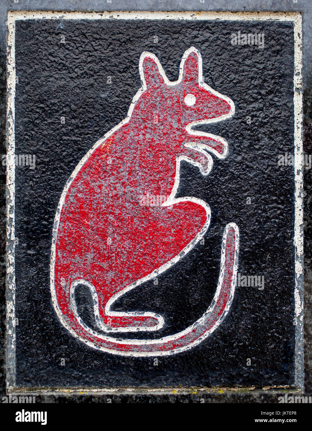 Desert Rat Symbol Stock Photo - Alamy