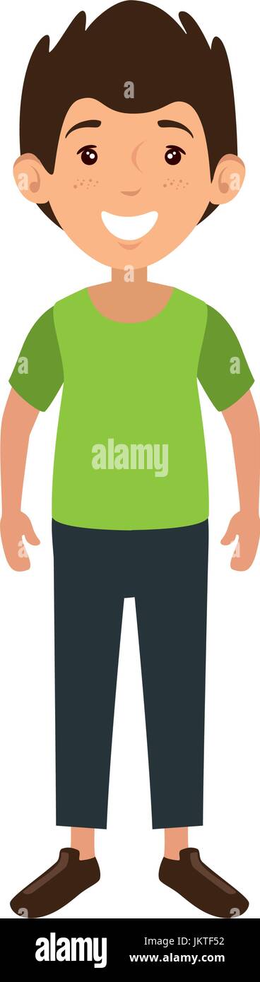 Boy kid cartoon Stock Vector Image & Art - Alamy