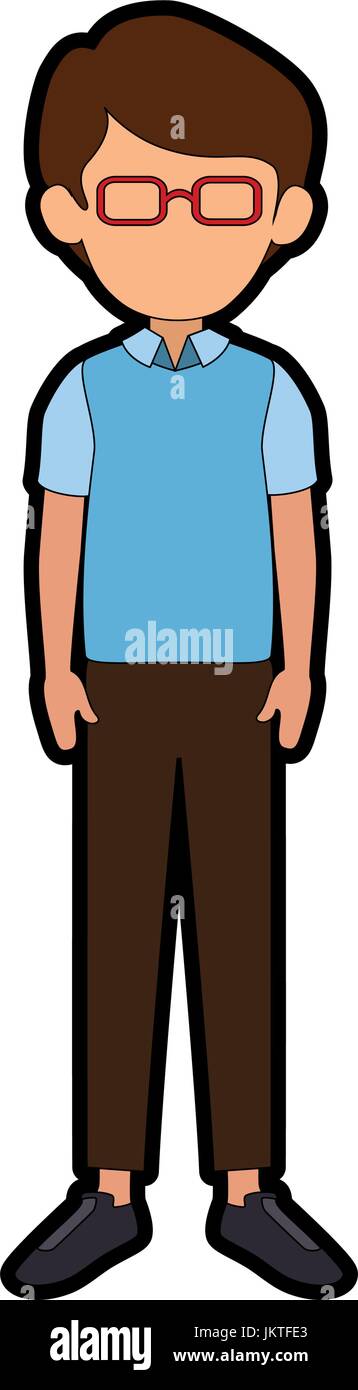 Man cartoon faceless Stock Vector Image & Art - Alamy