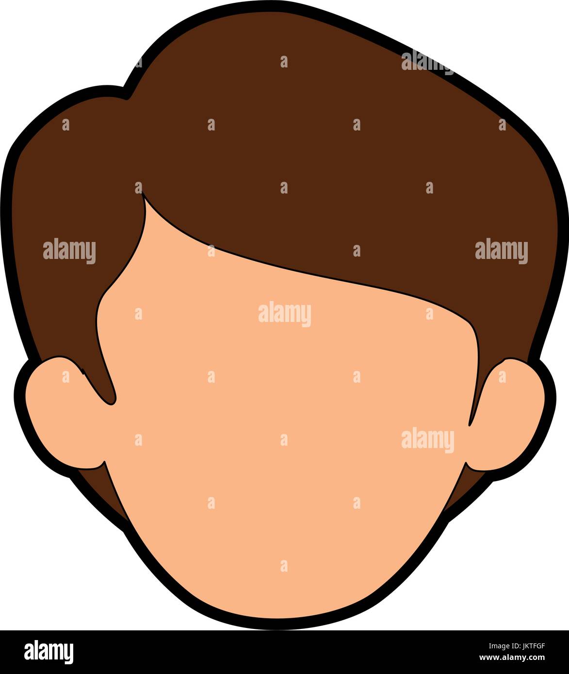 Man cartoon faceless Stock Vector Image & Art - Alamy