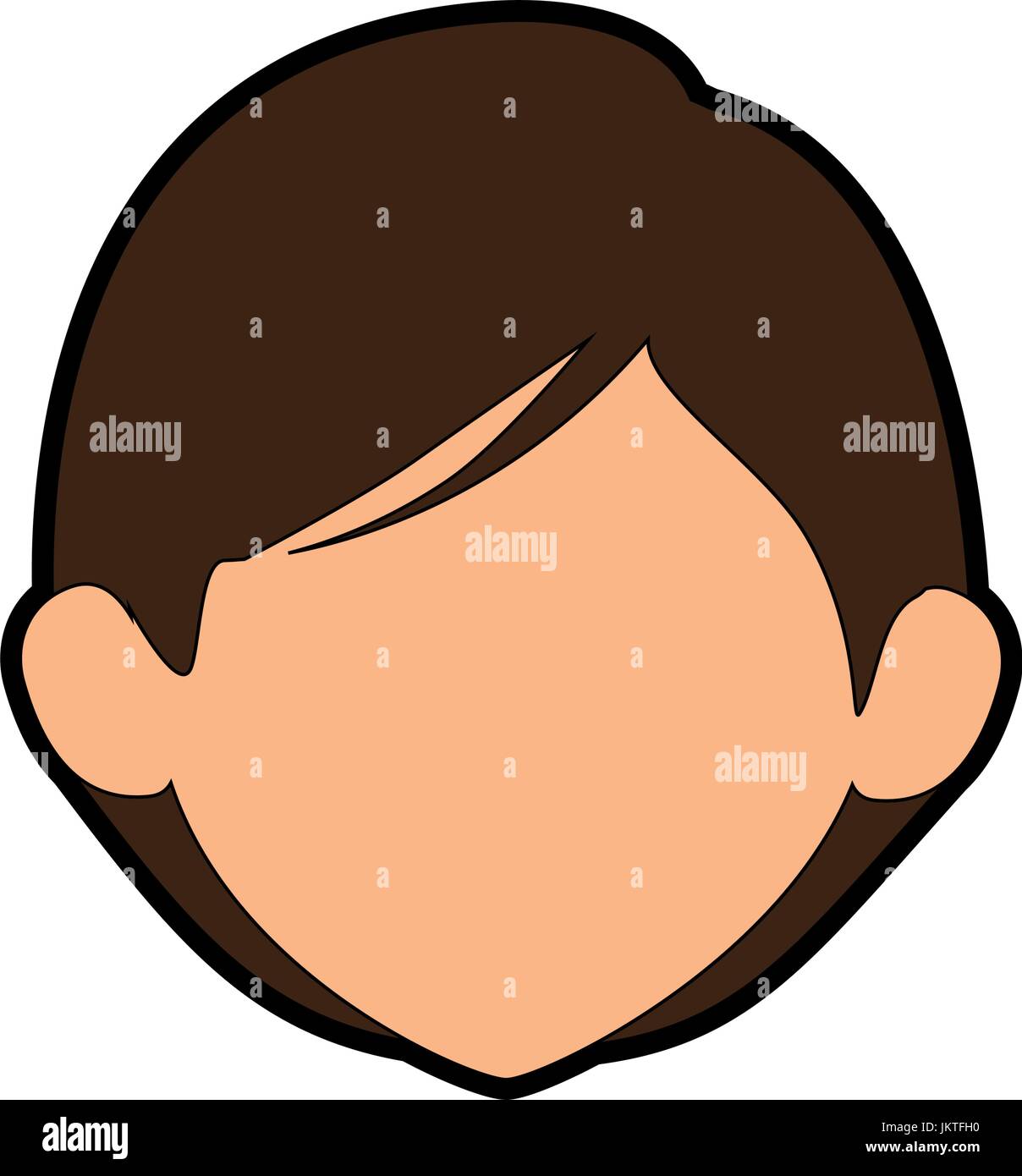 Woman cartoon faceless Stock Vector Image & Art - Alamy