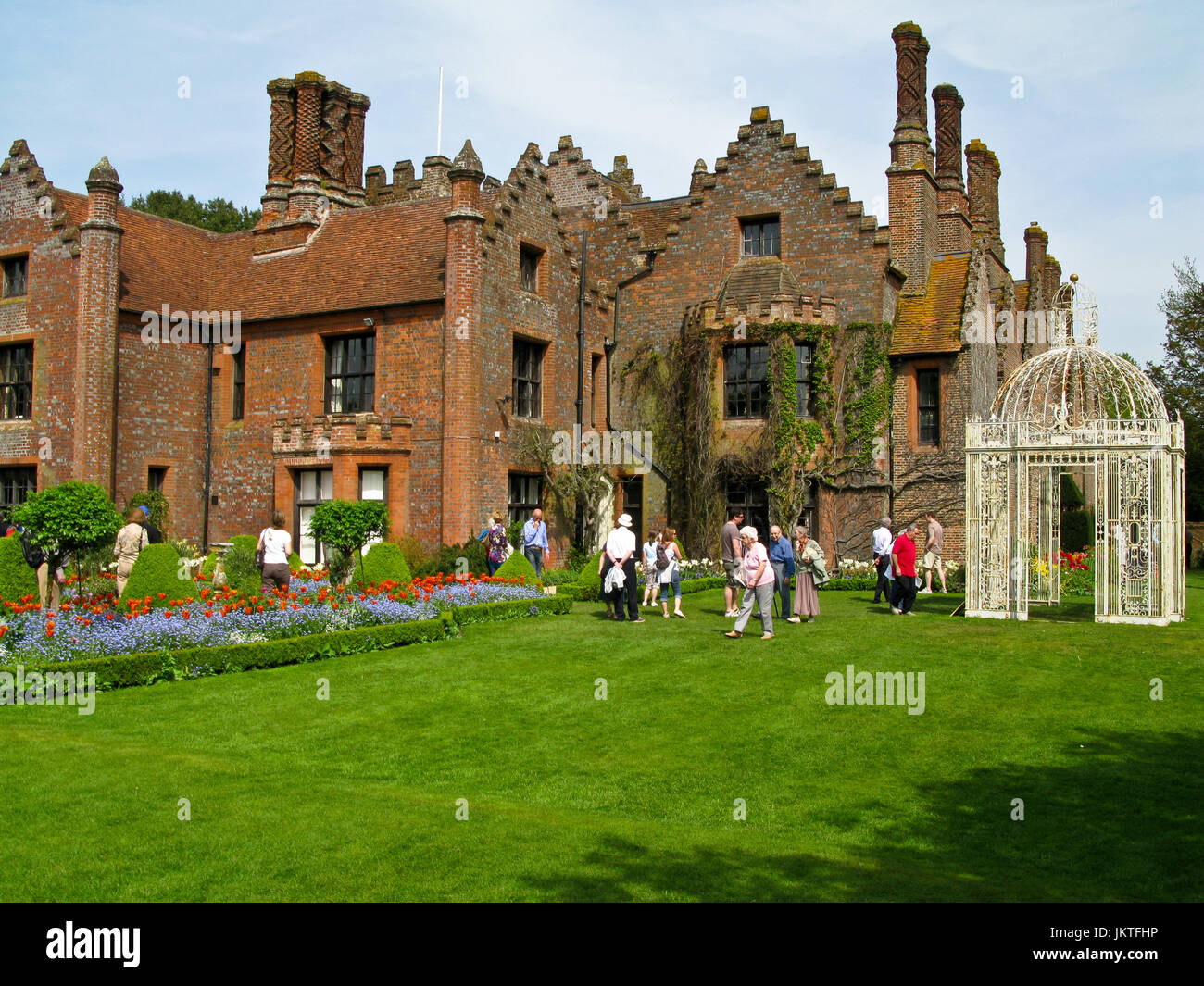 Chenies Manor House and Gardens, Chenies, Buckinghamshire, UK Stock ...