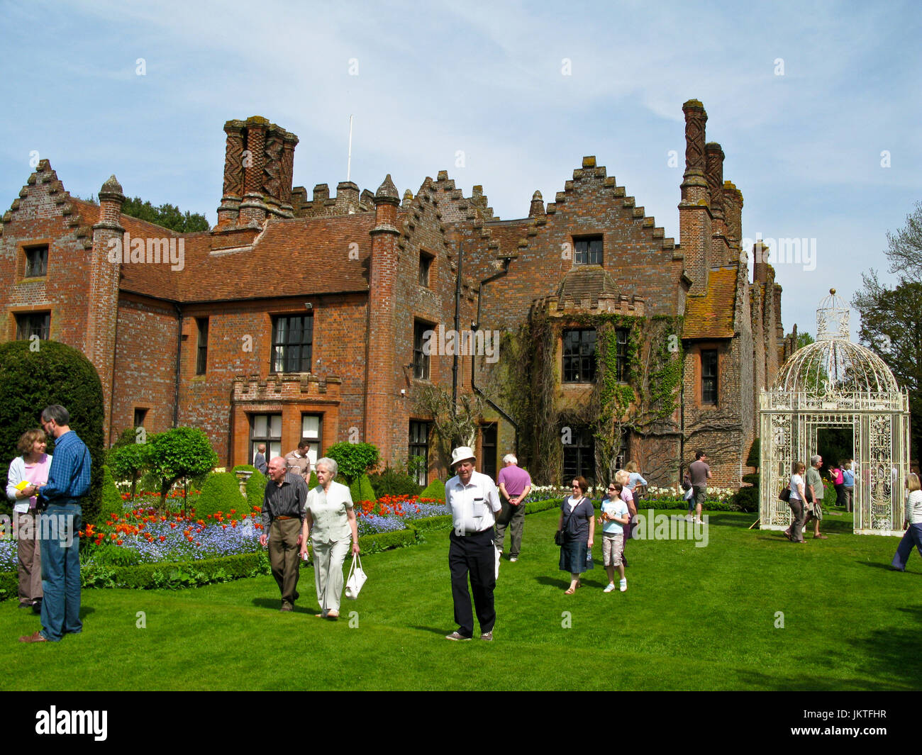 Chenies Manor House and Gardens, Chenies, Buckinghamshire, UK Stock ...