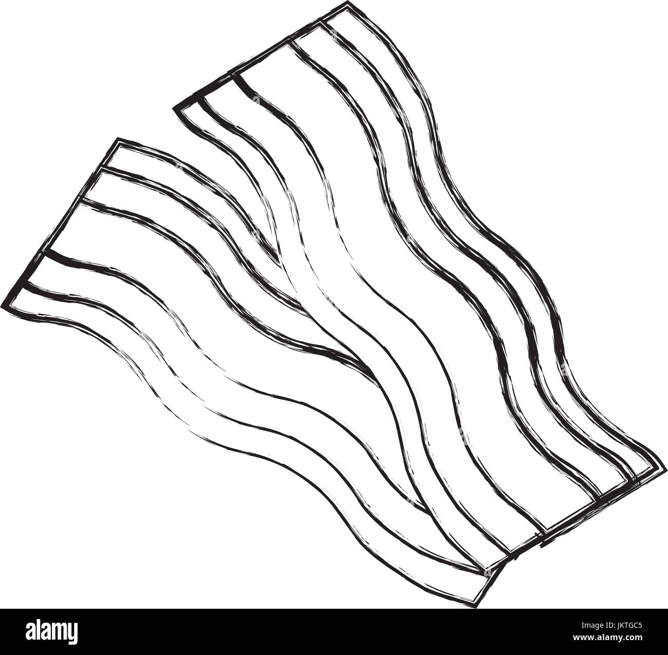 Delicious fresh smoked meat Black and White Stock Photos & Images - Alamy