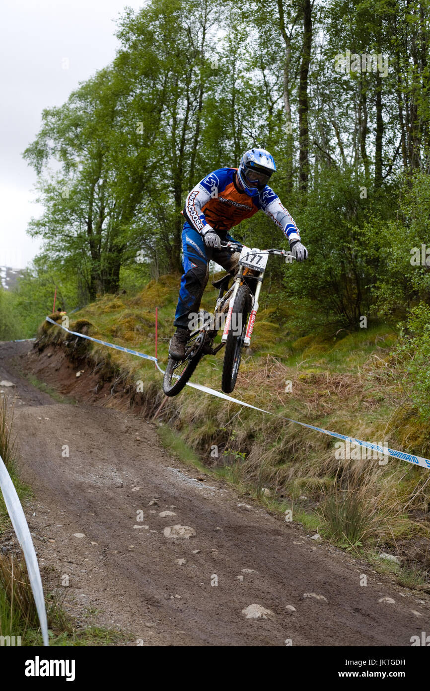 Aaron Peters (USA) at the UCI Mountain Bike World Cup, May 2006, Fort ...