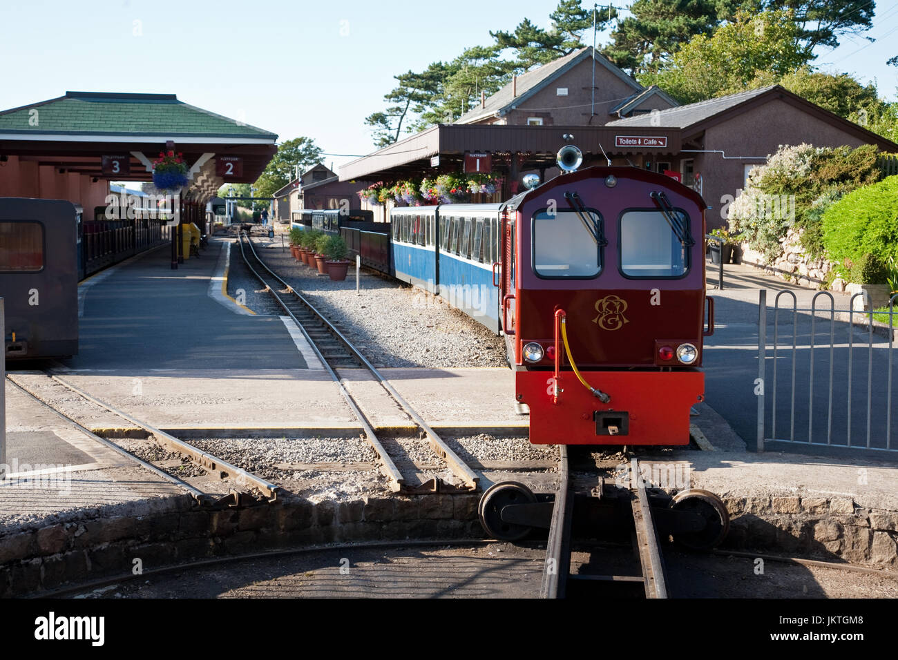 The Ratty Railway (Ravenglass and Eskdale), Cumbria Stock Photo - Alamy