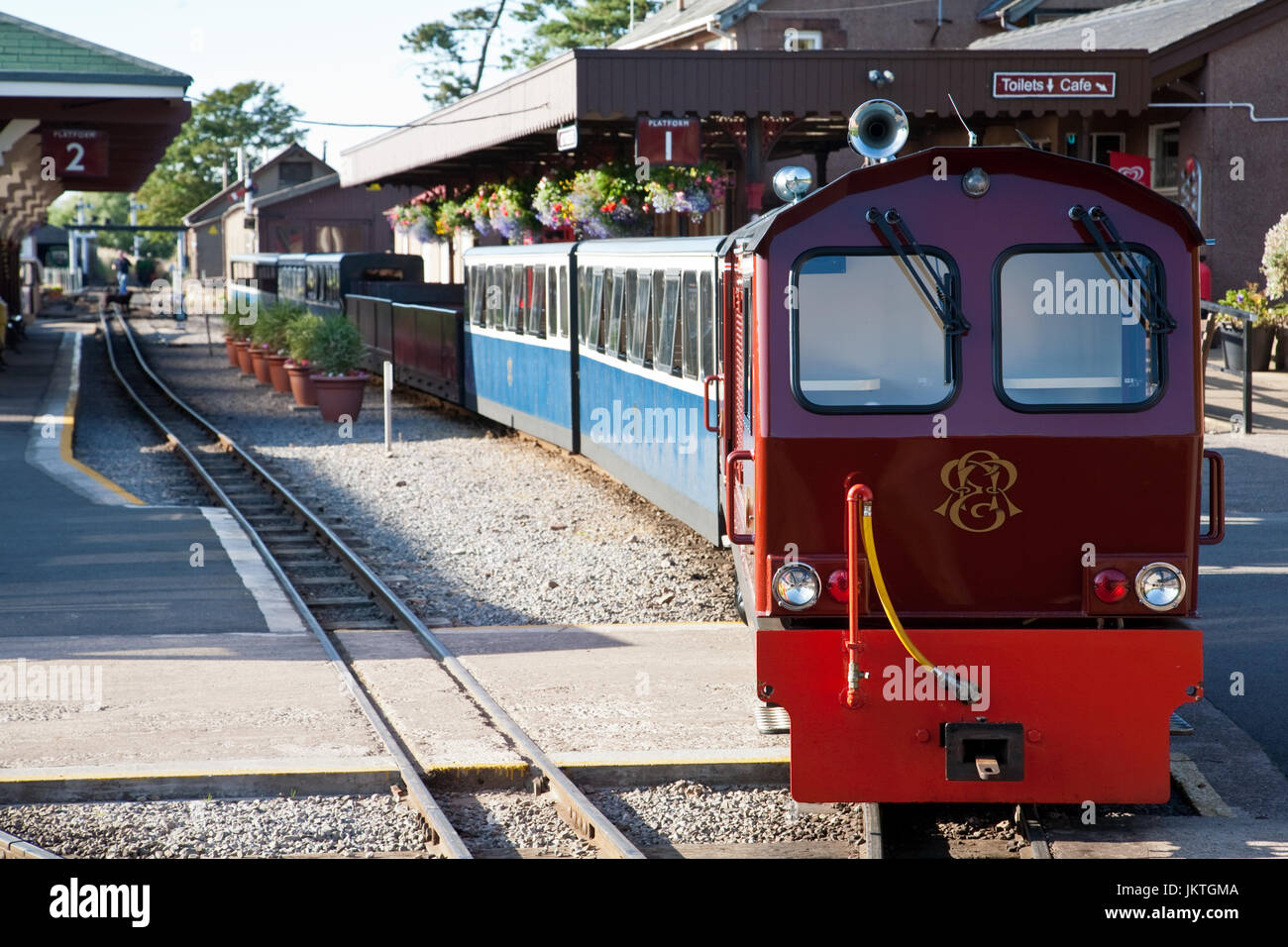 The Ratty Railway (Ravenglass and Eskdale), Cumbria Stock Photo - Alamy