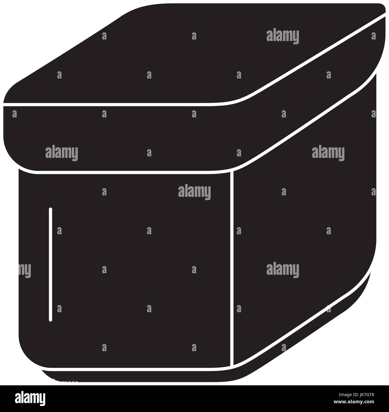 Plastic container bowl tasty Stock Vector Images - Alamy