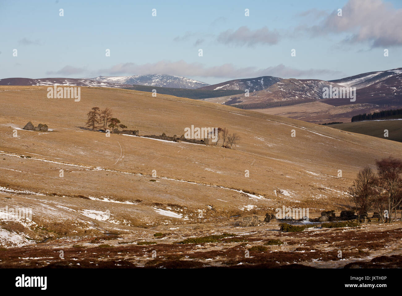 Ruins near Scalan Monastery, Glenlivet Stock Photo - Alamy
