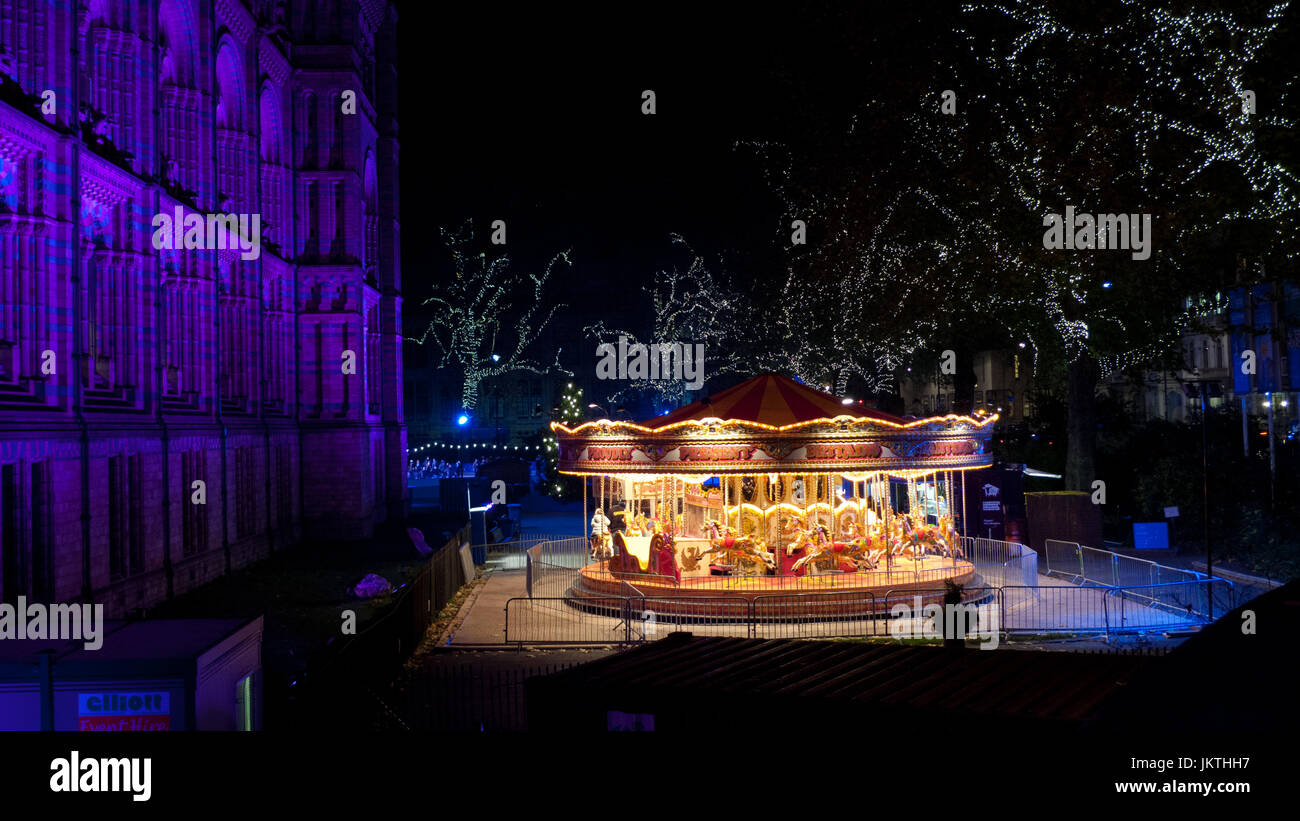 Fairground roundabout hi-res stock photography and images - Alamy