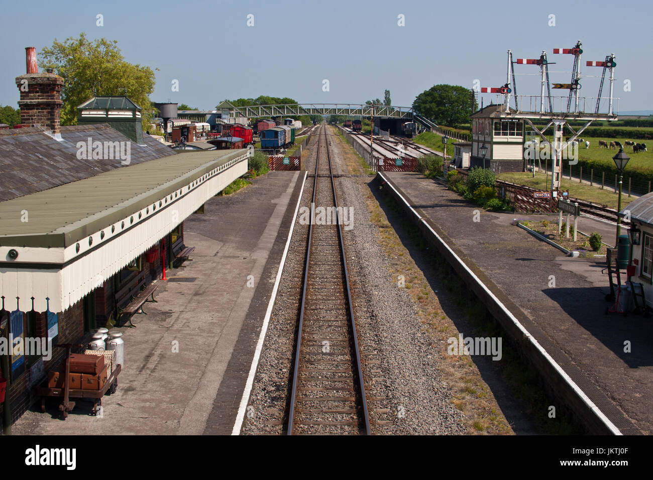 Quainton Station, Buckinghamshire Stock Photo - Alamy