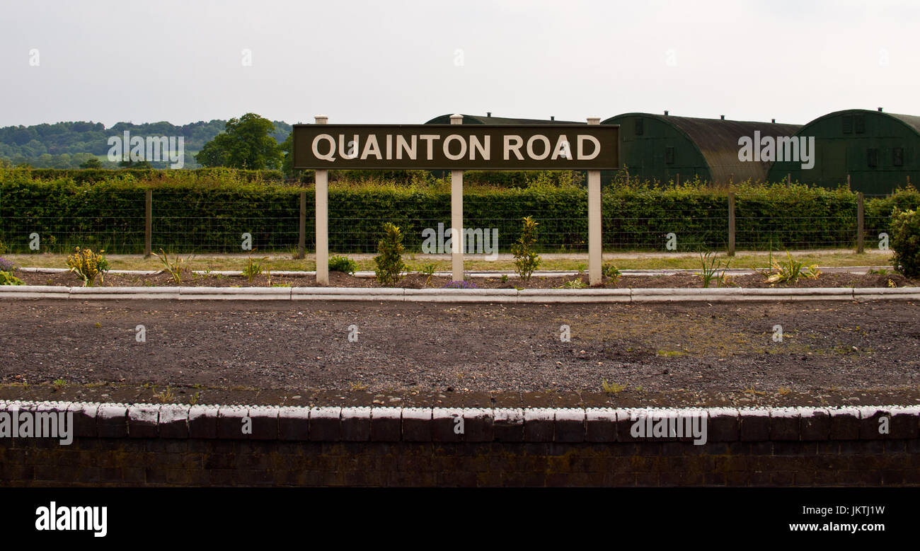 Quainton Station, Buckinghamshire Stock Photo - Alamy