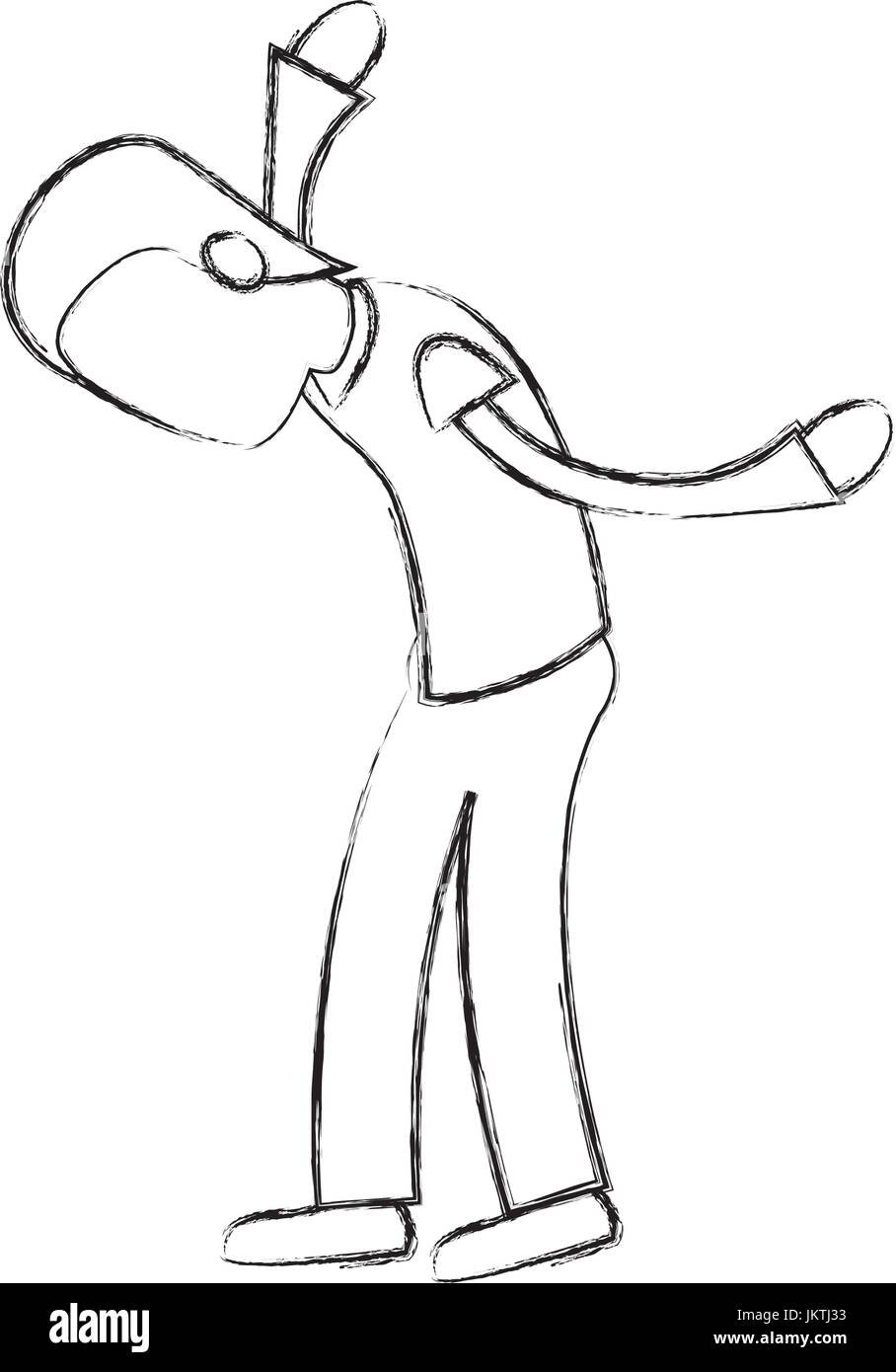 Avatar of an actor acting pose Stock Vector Image & Art - Alamy