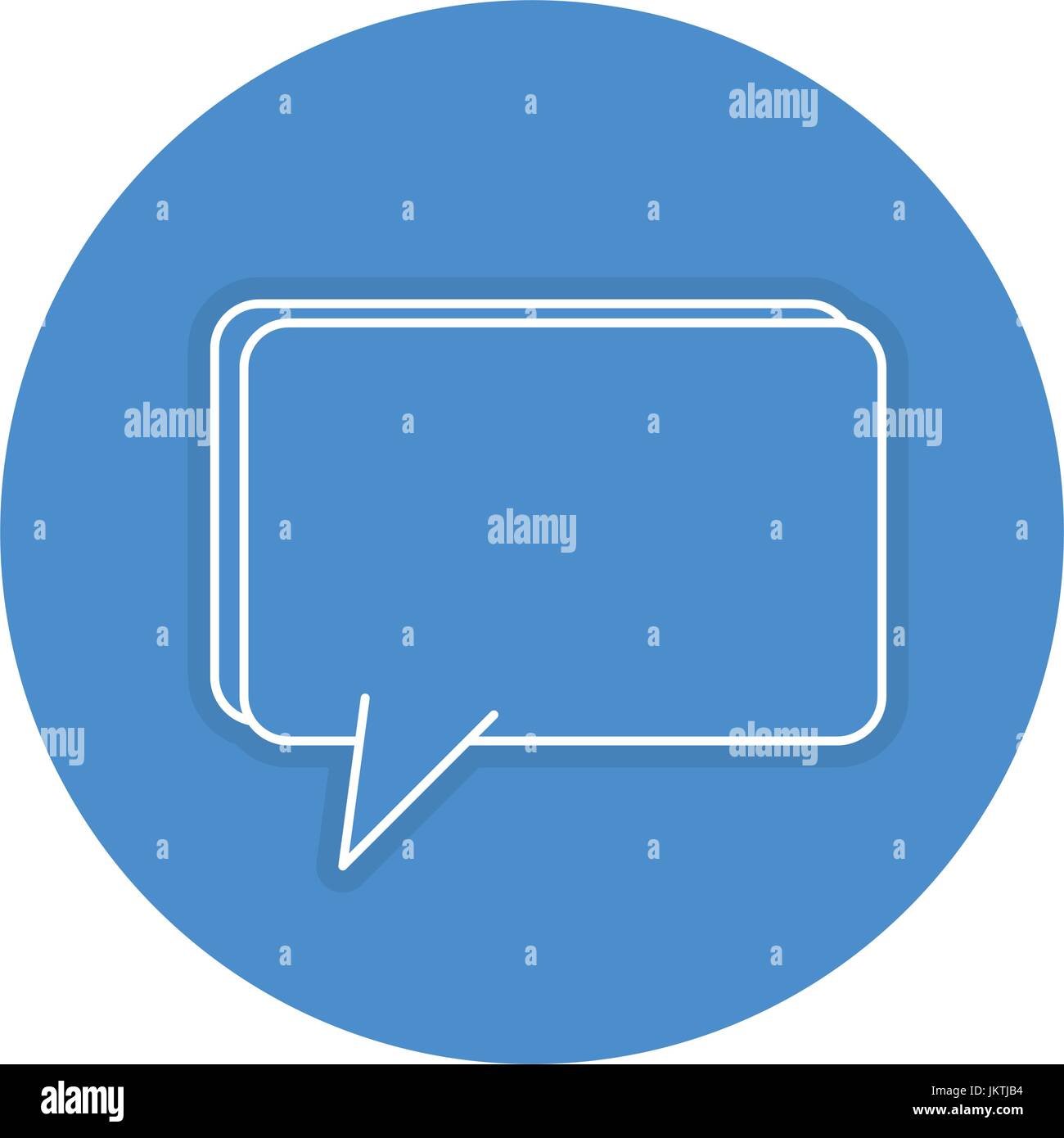 speech bubble message icon Stock Vector Image & Art - Alamy