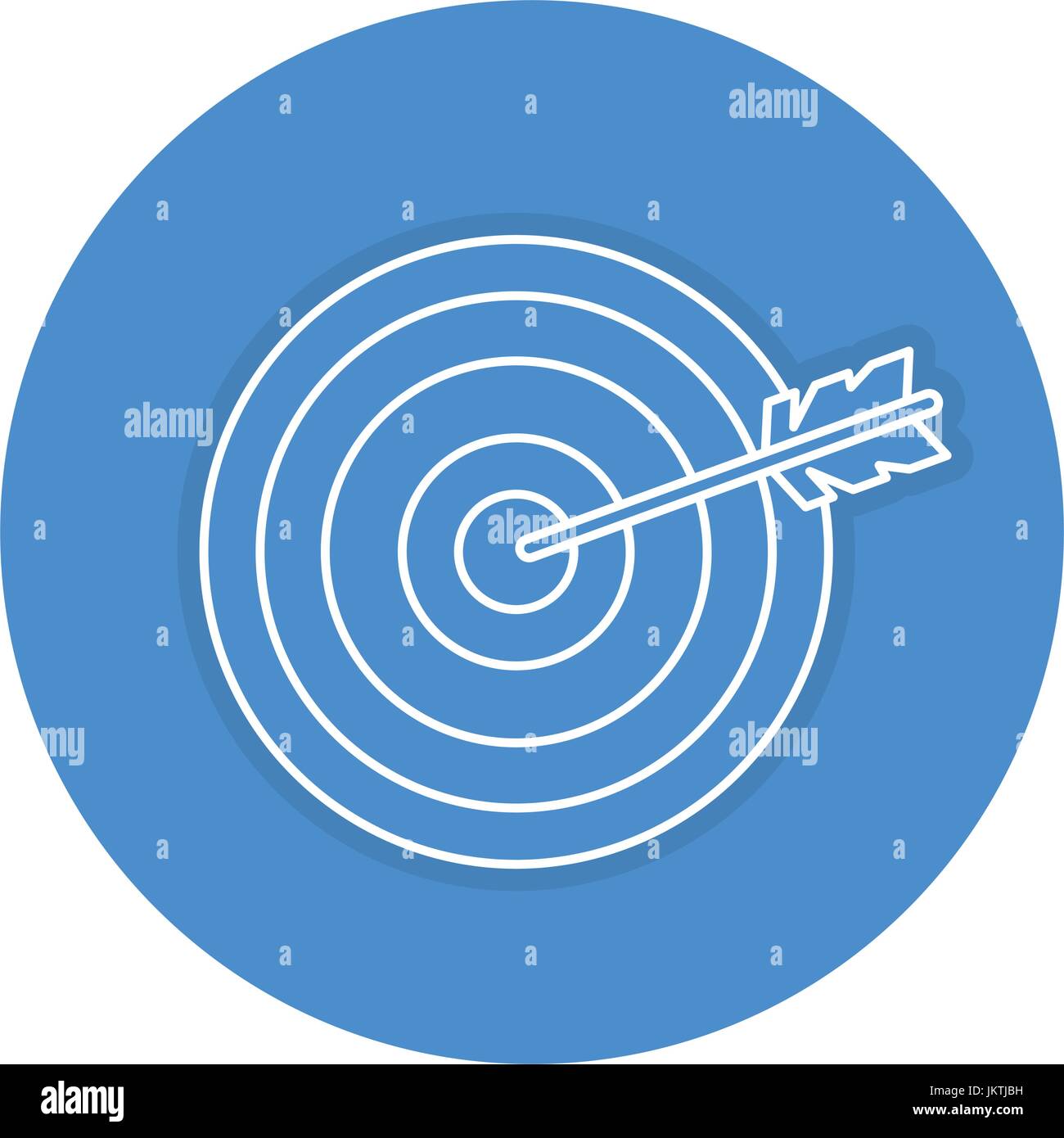 target with arrow icon Stock Vector Image & Art - Alamy
