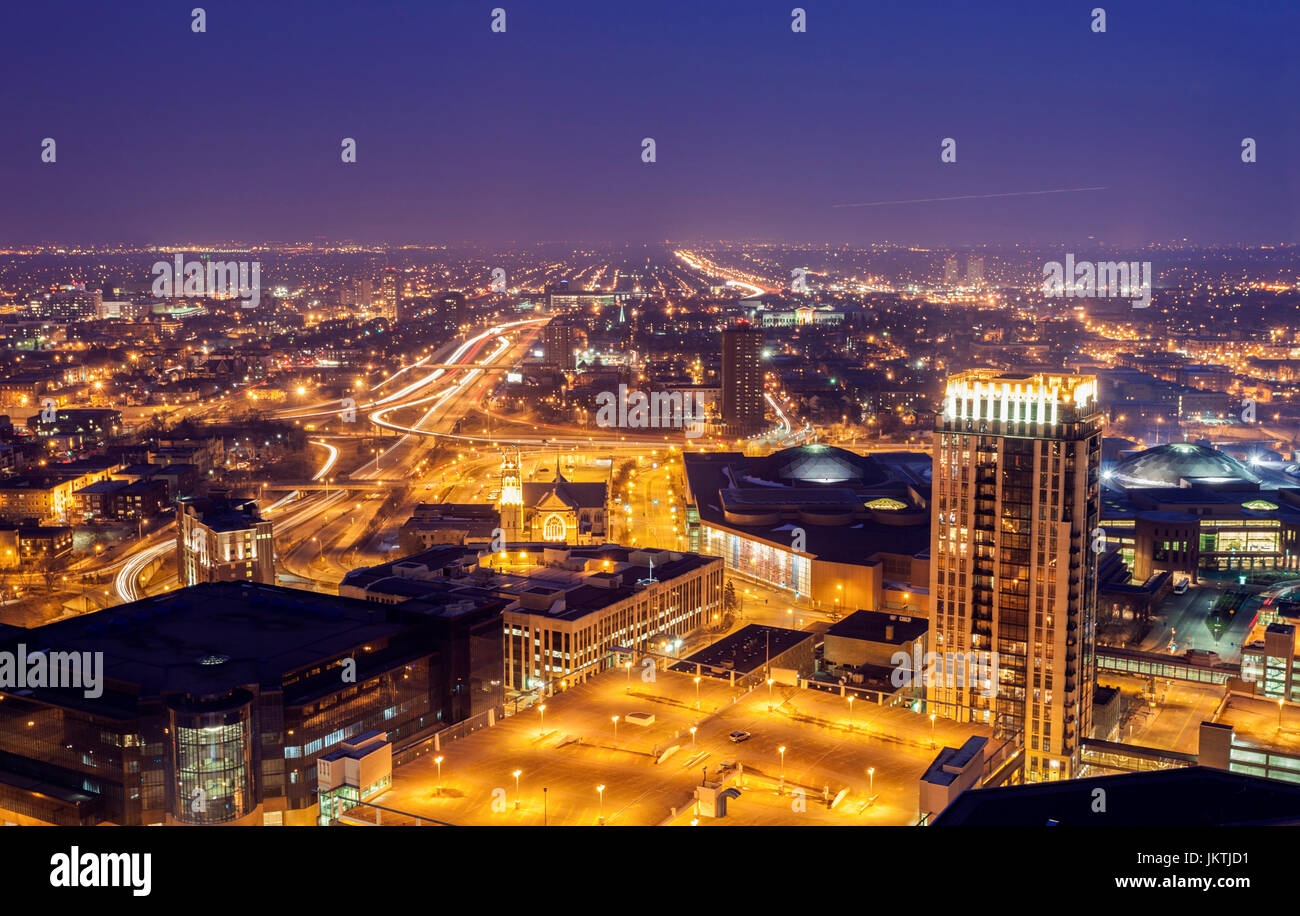 Minneapolis aerial hi-res stock photography and images - Alamy