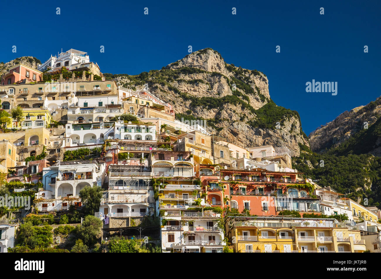 Picturesque view of village Positano, Italy Stock Photo - Alamy