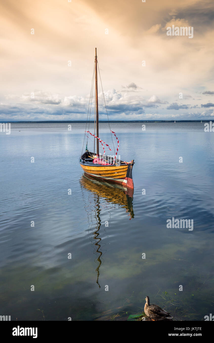 fishing boats, Baltic sea, Bay of Puck Stock Photo - Alamy