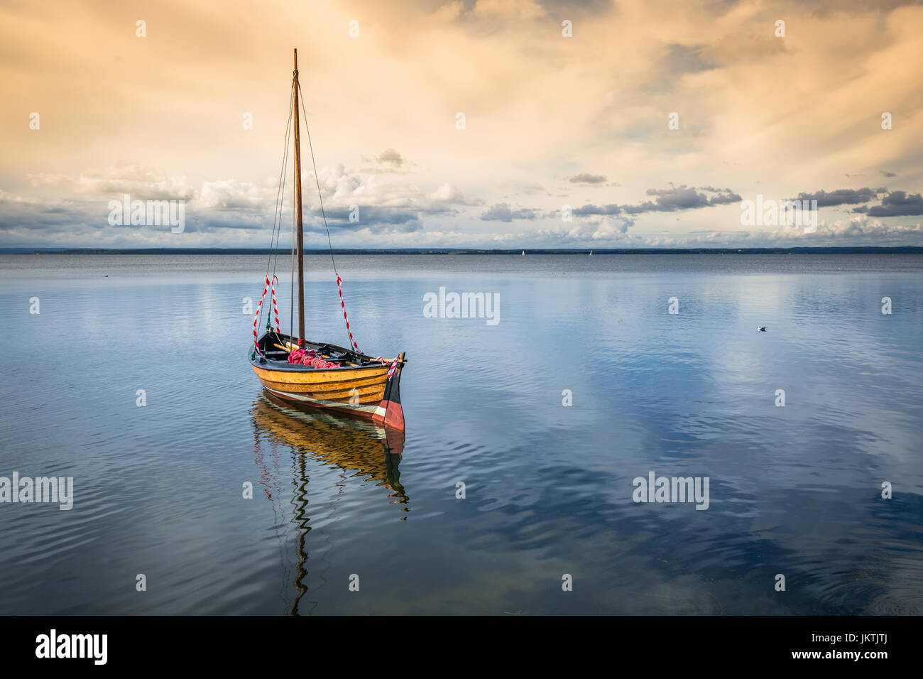 fishing boats, Baltic sea, Bay of Puck Stock Photo - Alamy