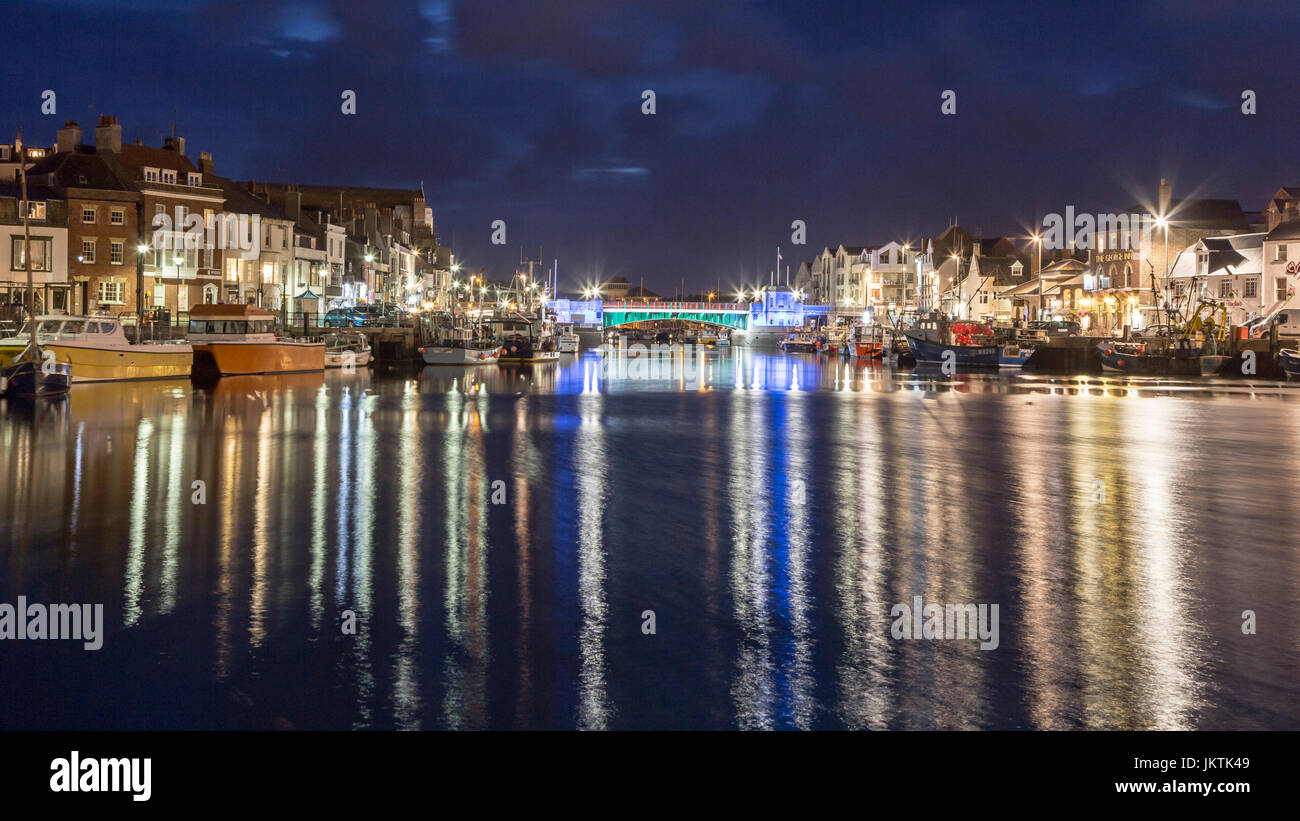 Weymouth town centre night hi-res stock photography and images - Alamy