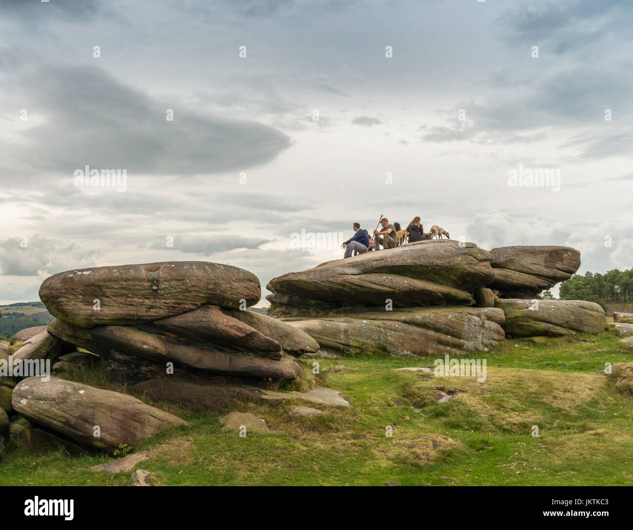 Owler Tor, Peak District, UK Stock Photo - Alamy