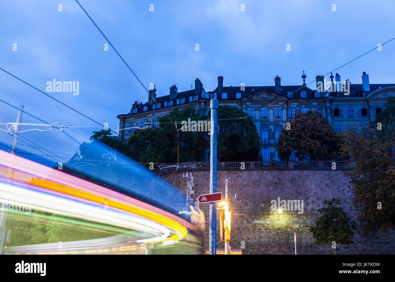 Architecture of Geneva old town. Geneva, Switzerland Stock Photo - Alamy
