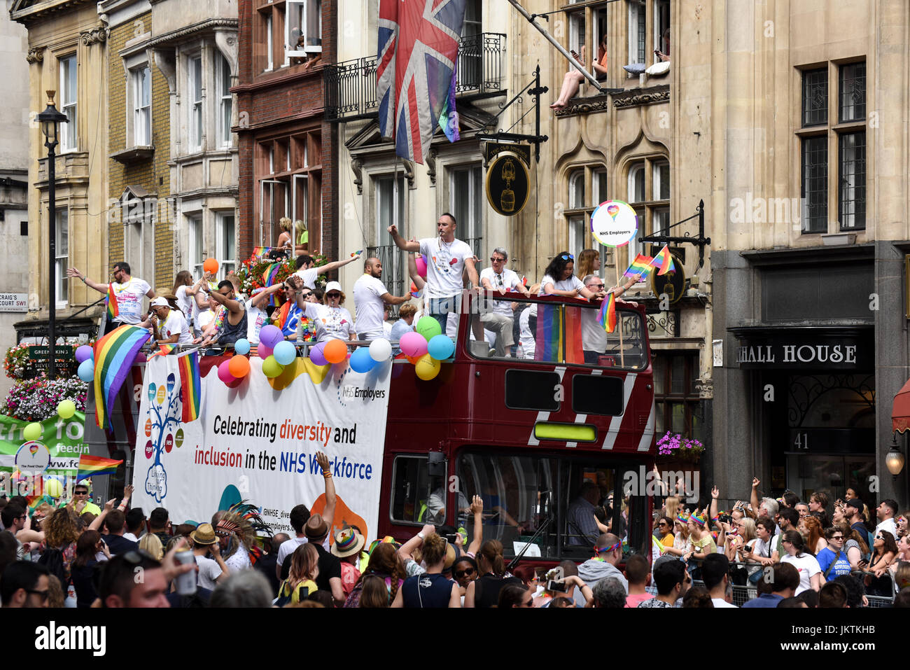 Waving gay pride flags hi-res stock photography and images - Alamy