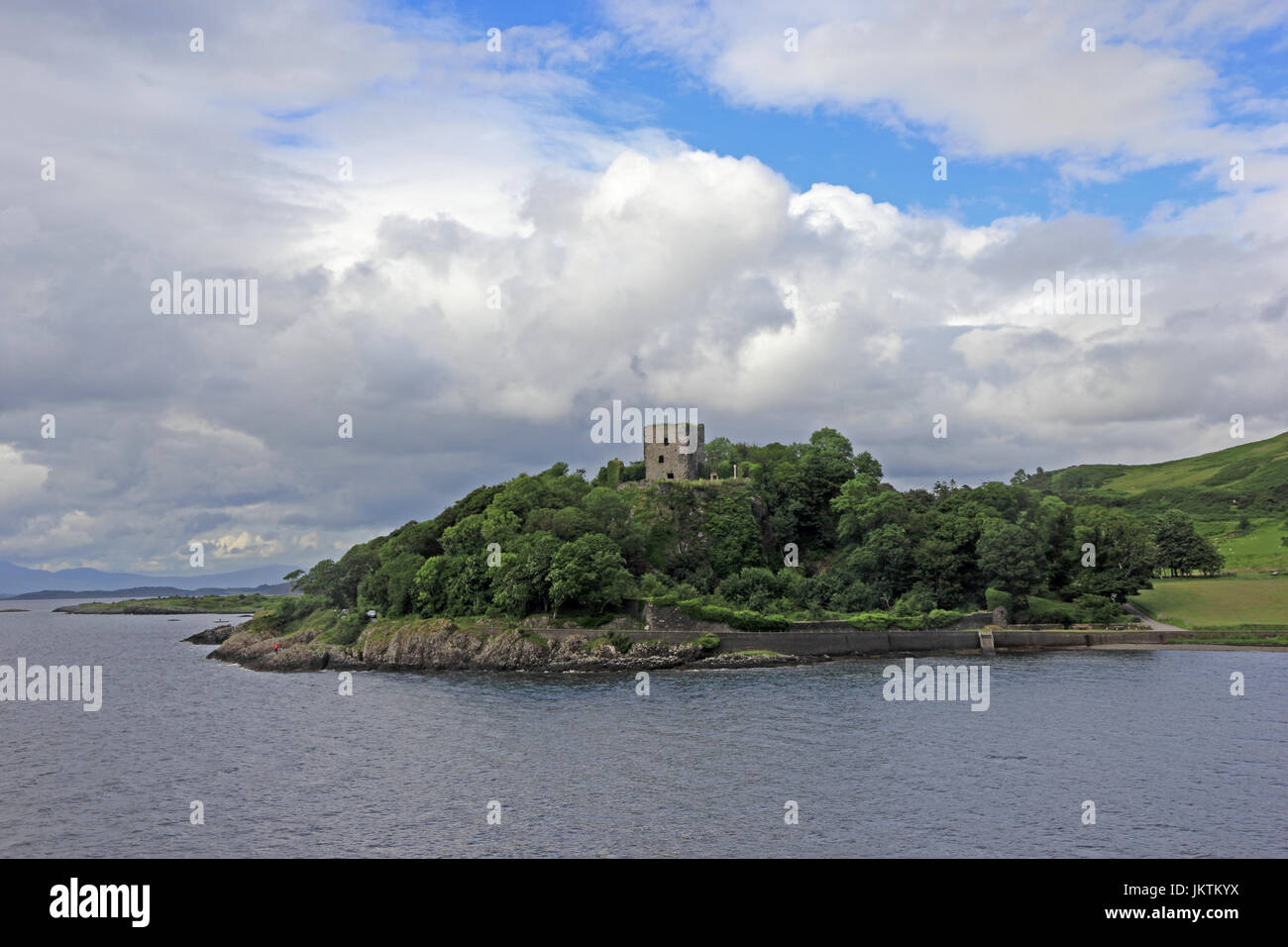Dunollie Castle, Oban, Scotland Stock Photo - Alamy