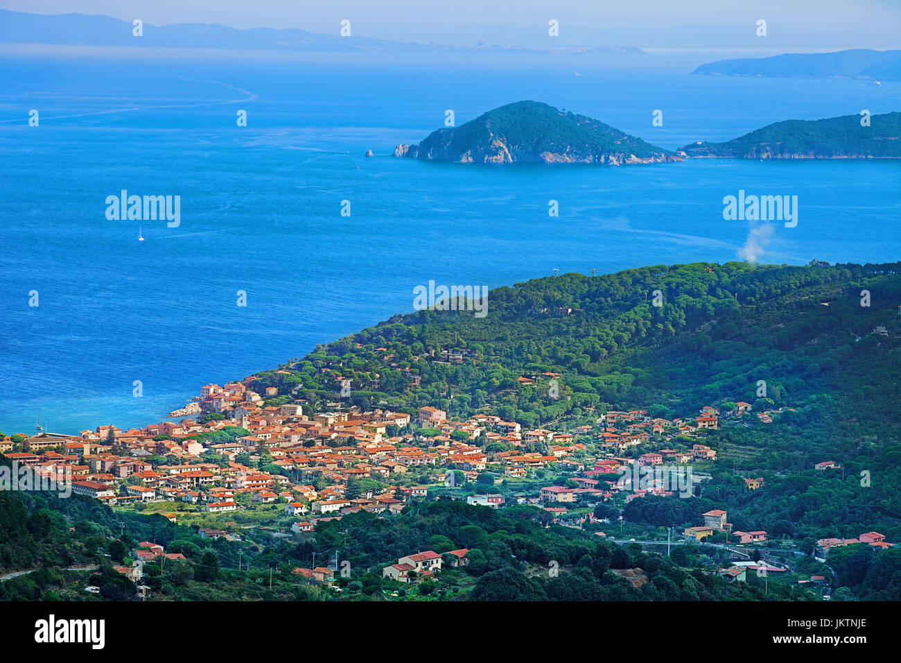 Elba island aerial hi-res stock photography and images - Alamy
