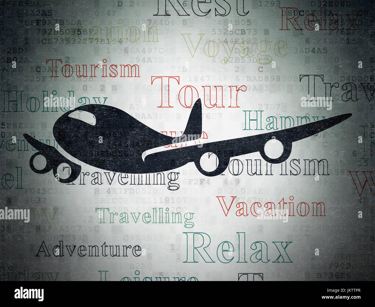 Airplane concept word cloud background hi-res stock photography and ...