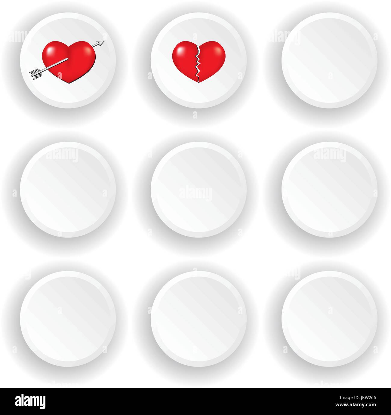 Heart wings icon valentine Stock Vector Images - Alamy