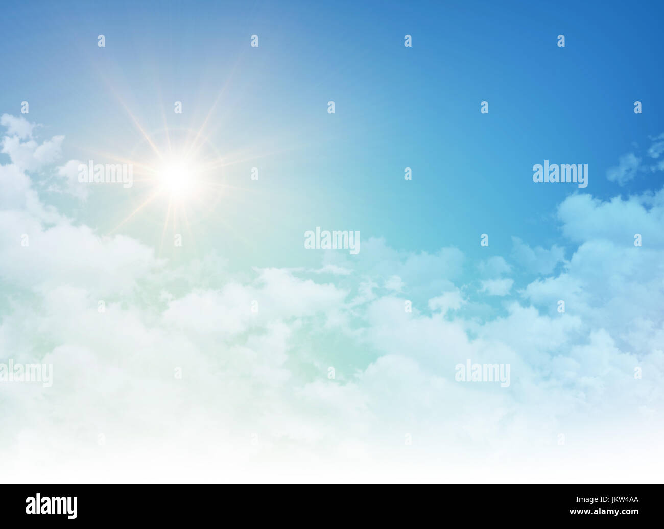 Morning Sun Clipart With Sky