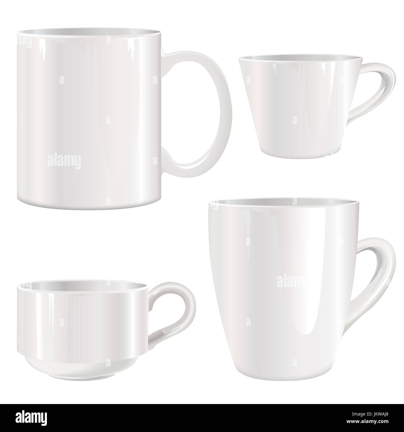 Stylish coffee vector hi-res stock photography and images - Alamy