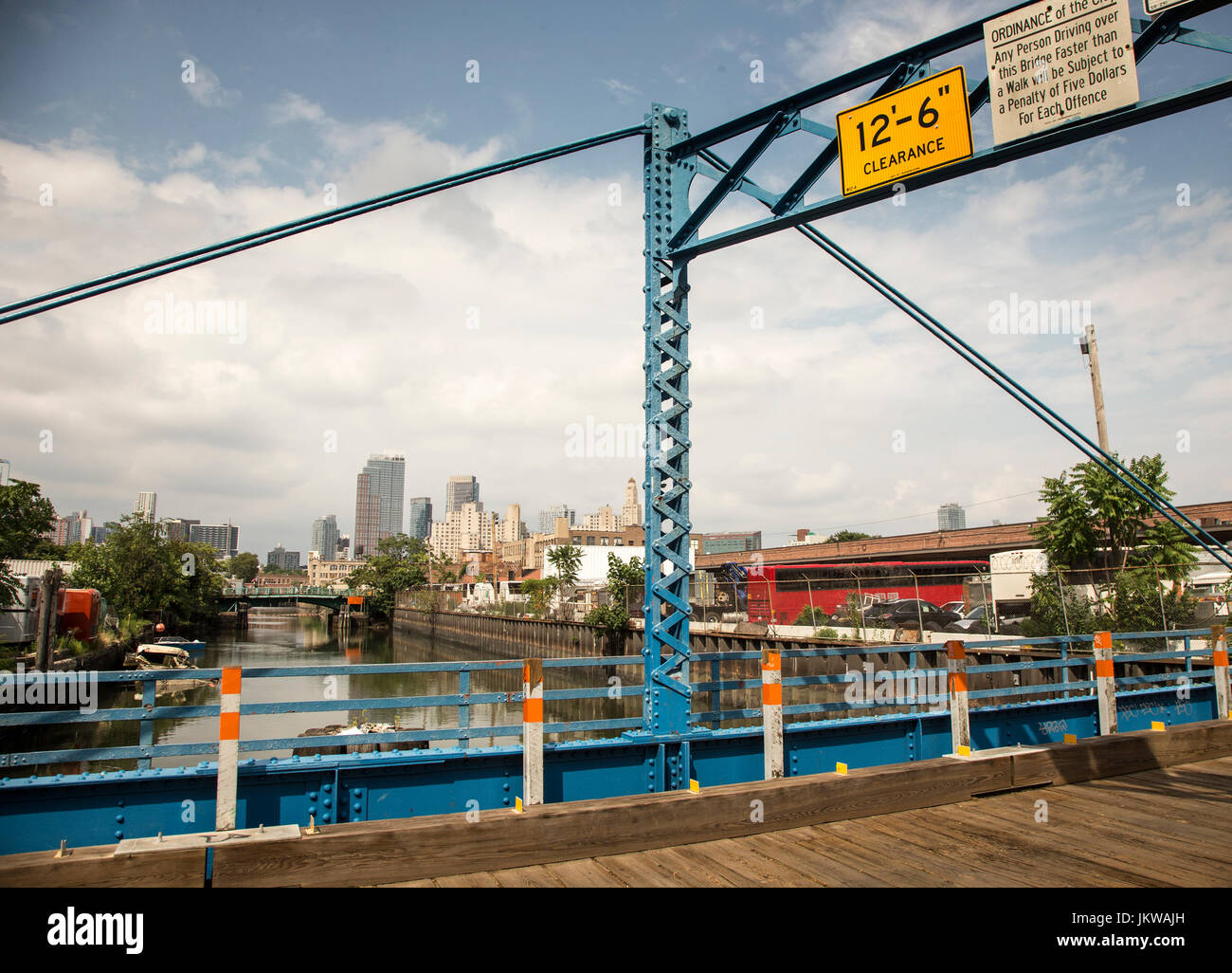 The Gowanus Canal in Brooklyn, New York Stock Photo - Alamy