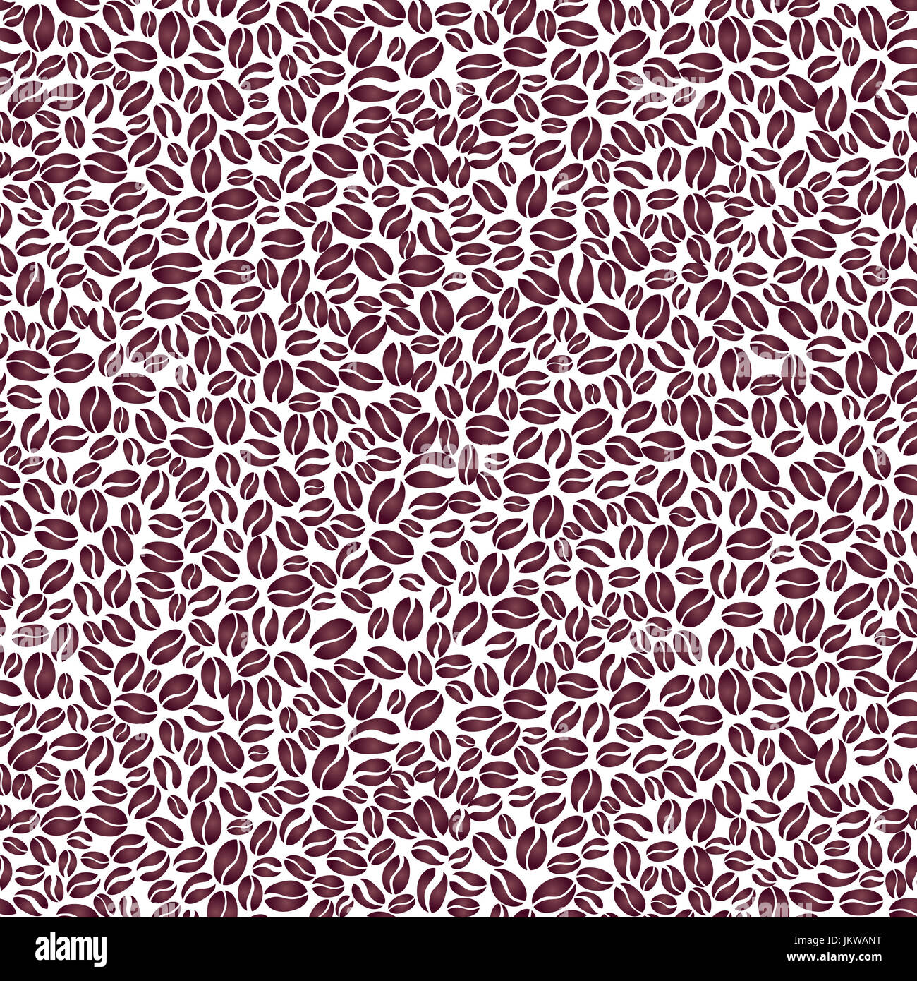 Coffee drink seamless background. Coffee beans ornamental pattern Stock ...