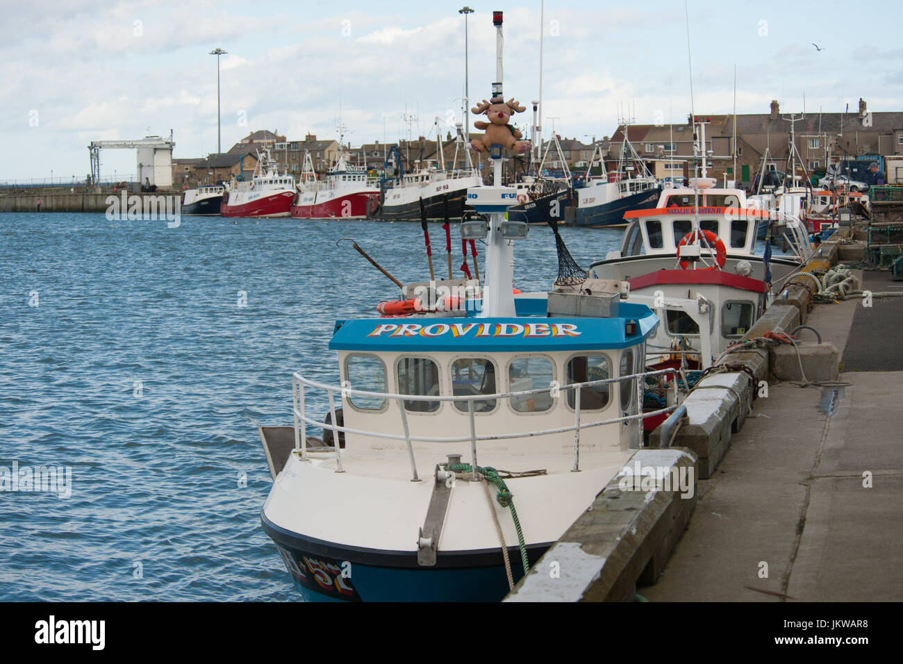 Fishing trawler landing fish hi-res stock photography and images - Alamy