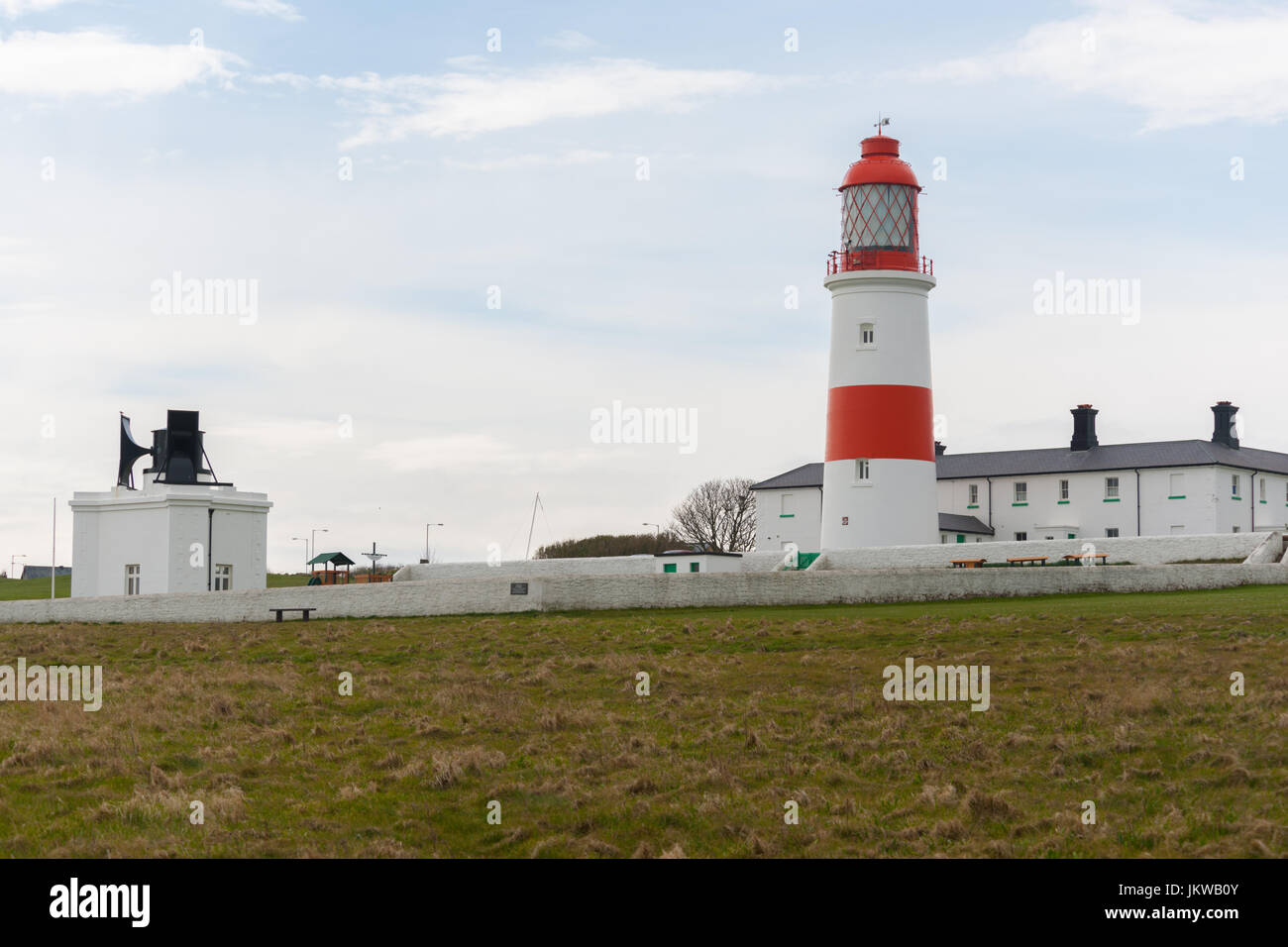 Lighthouse And Fog Station High Resolution Stock Photography and Images ...