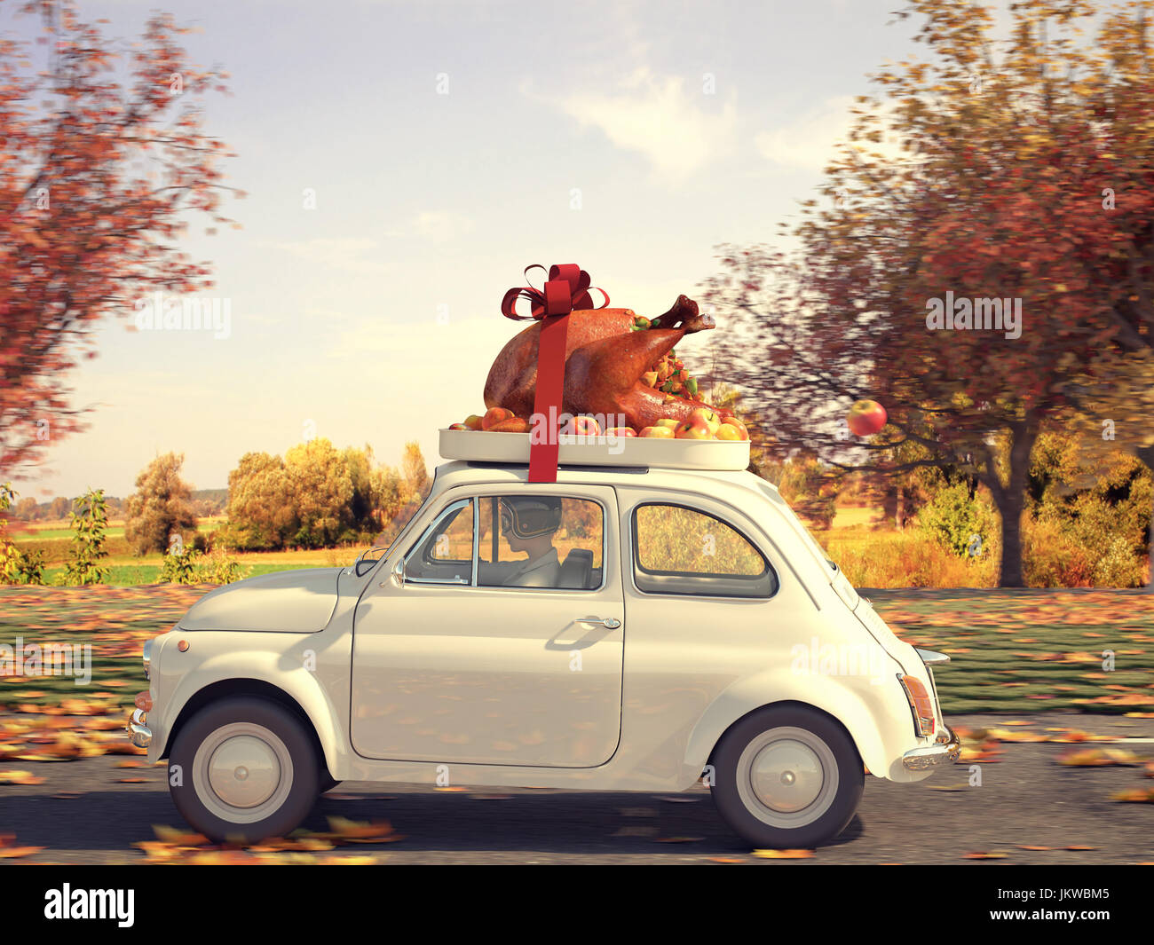 thanksgiving is coming soon. 3d rendering Stock Photo - Alamy