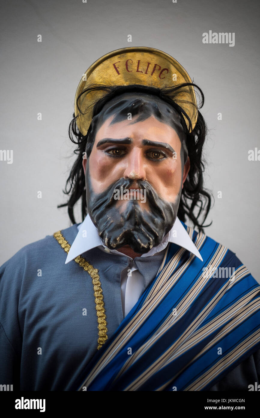 Neighbour dressed up as the apostle Philip for the feet lavatorie and ...