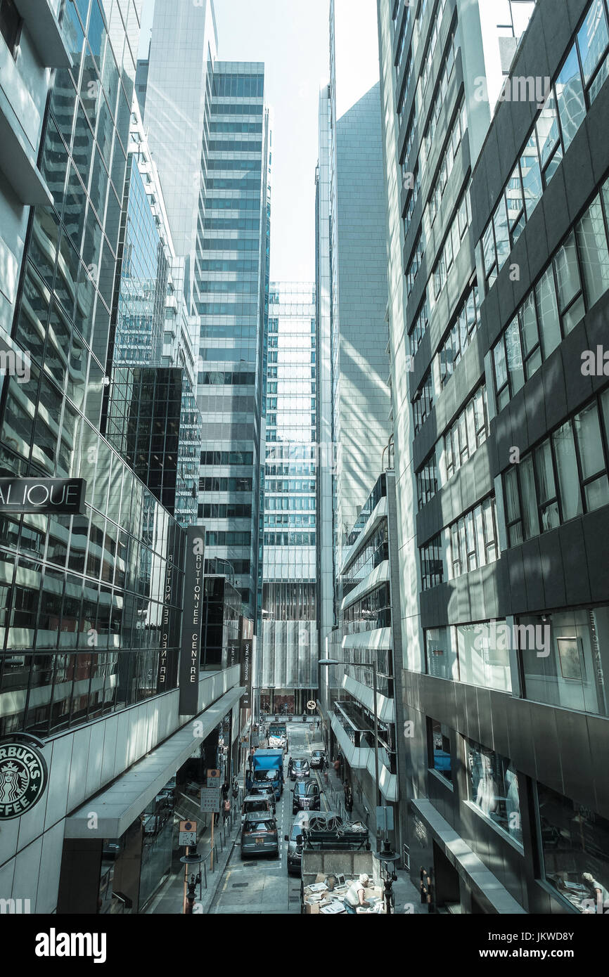 Hong Kong business center and modern building at day time Stock Photo ...