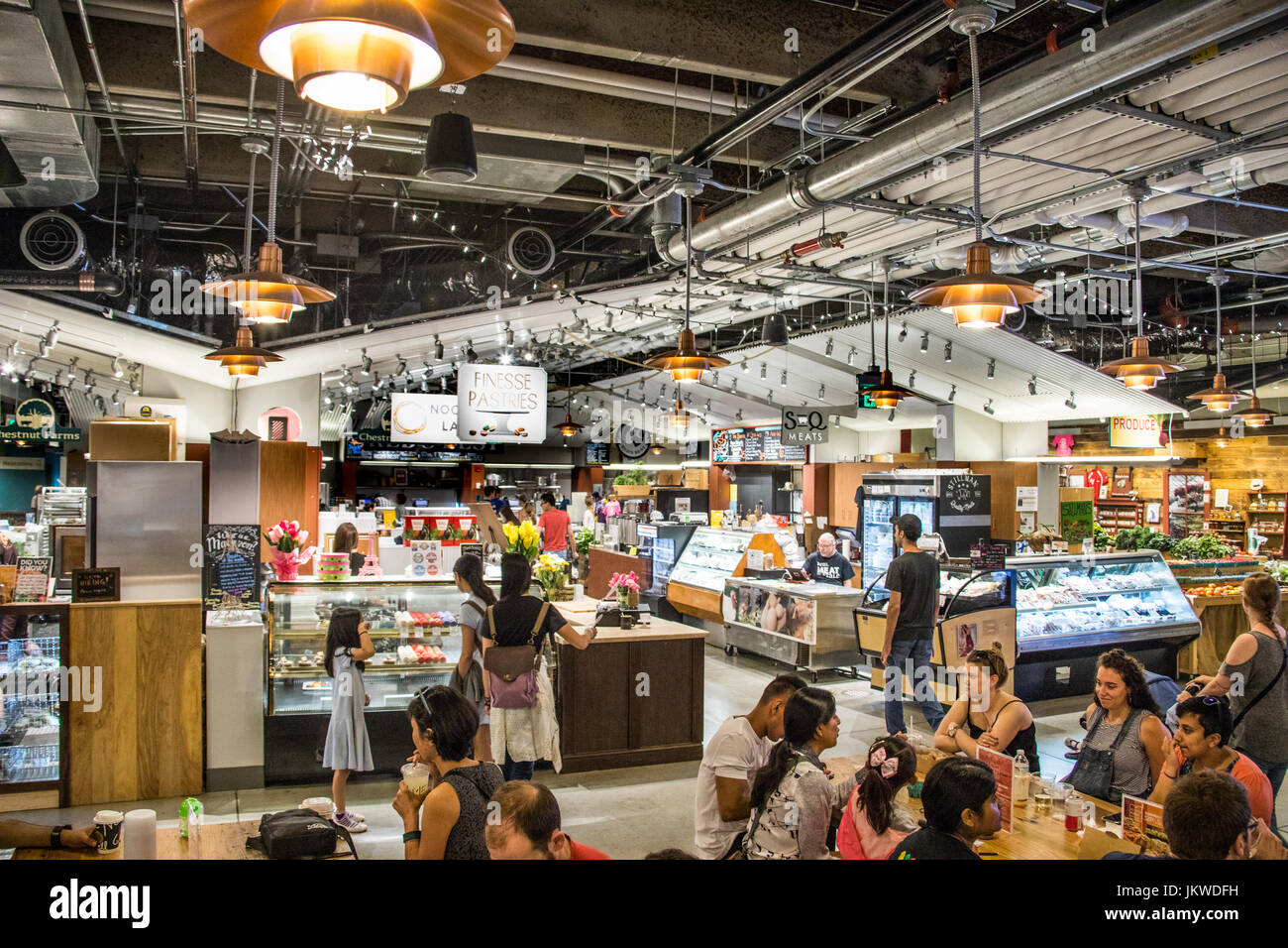 Inside Boston Public Market, Boston MA, USA Stock Photo - Alamy
