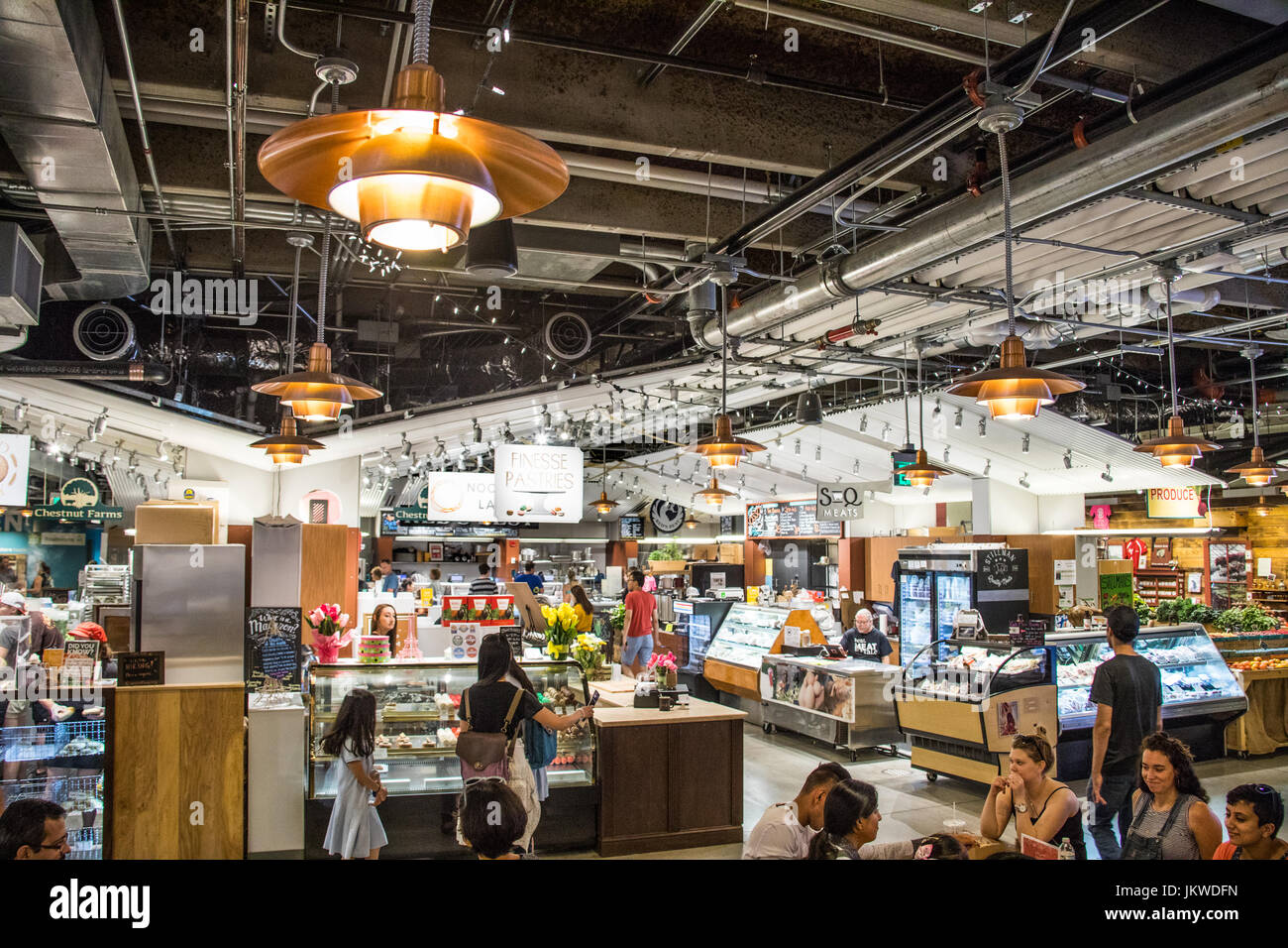 Inside Boston Public Market, Boston MA, USA Stock Photo - Alamy