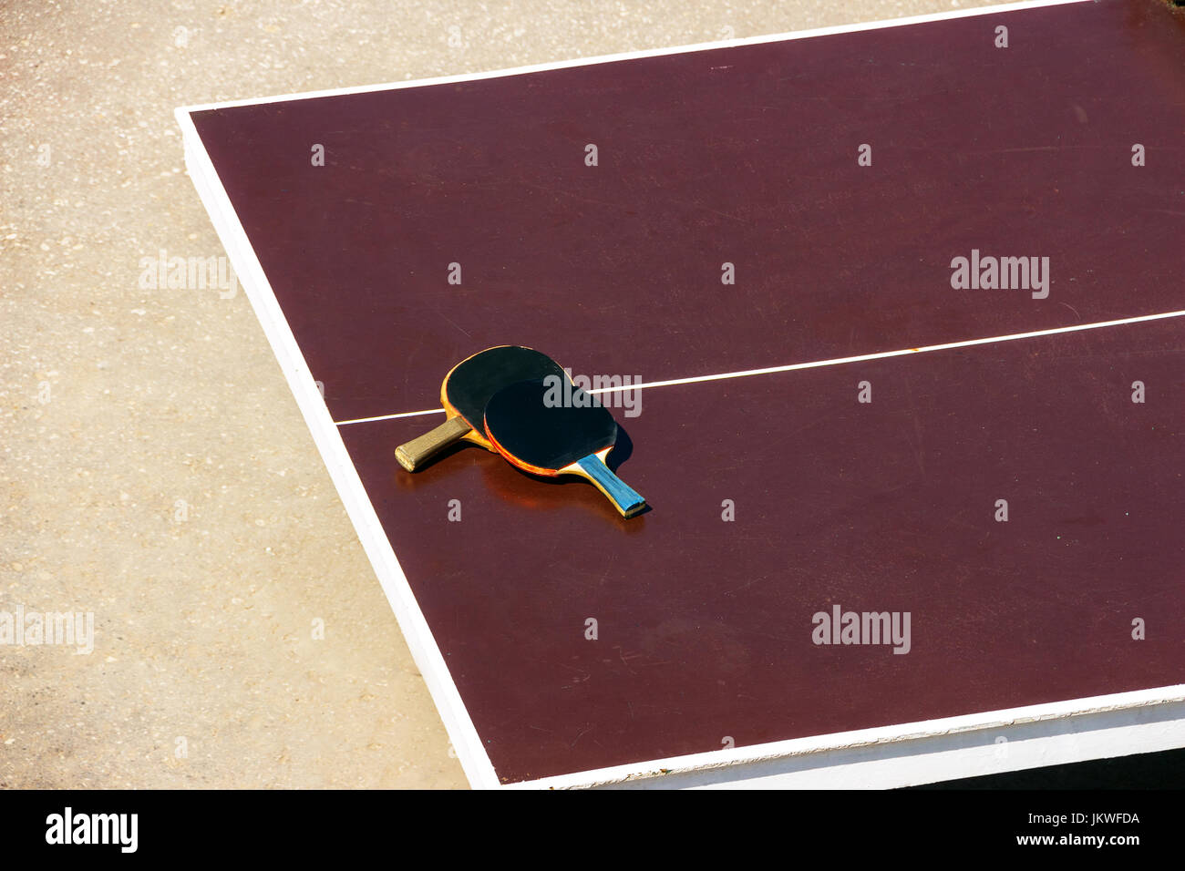 Rackets for ping-pong Stock Photo - Alamy