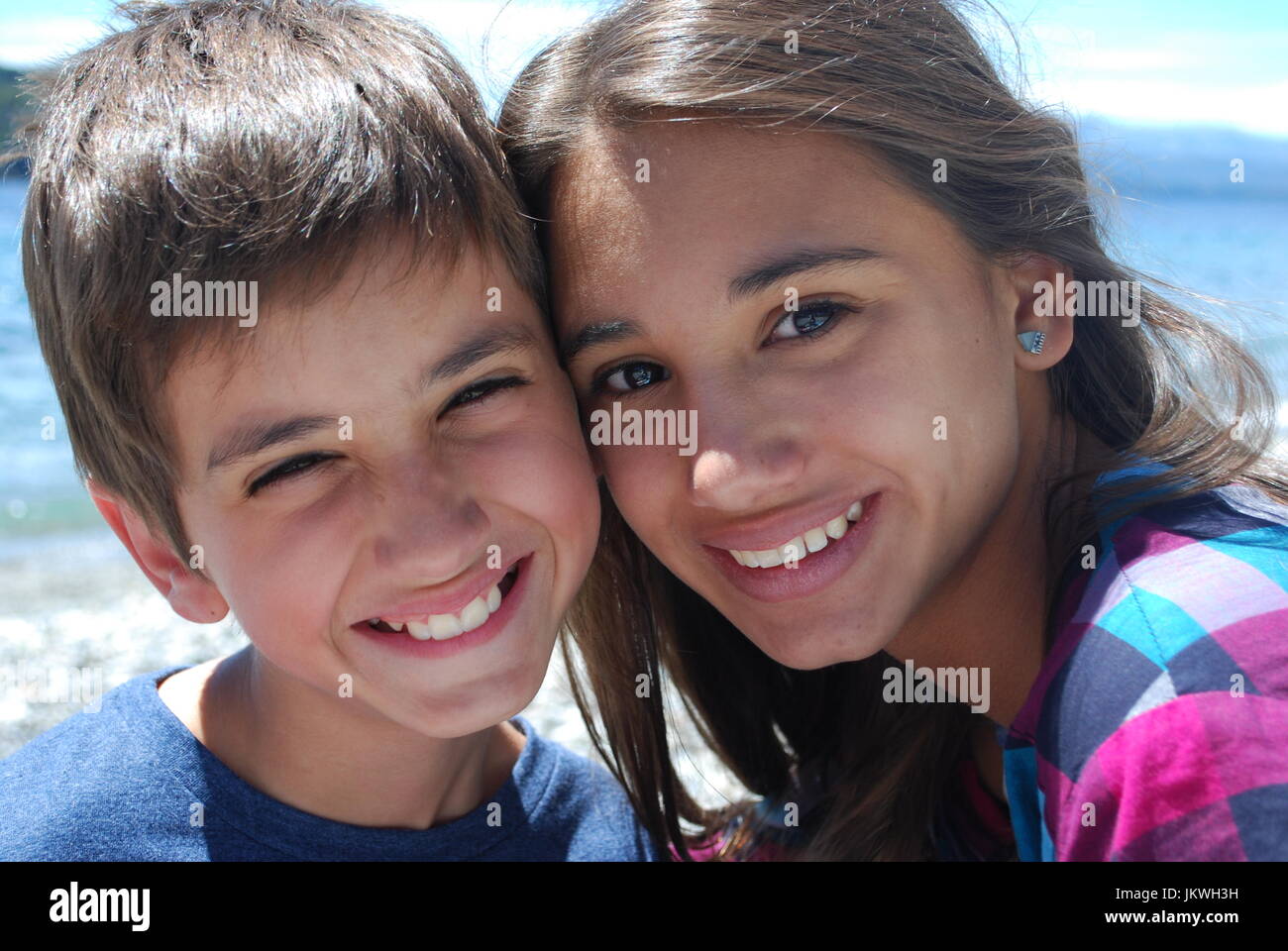 Sisterandbrother hi-res stock photography and images - Alamy