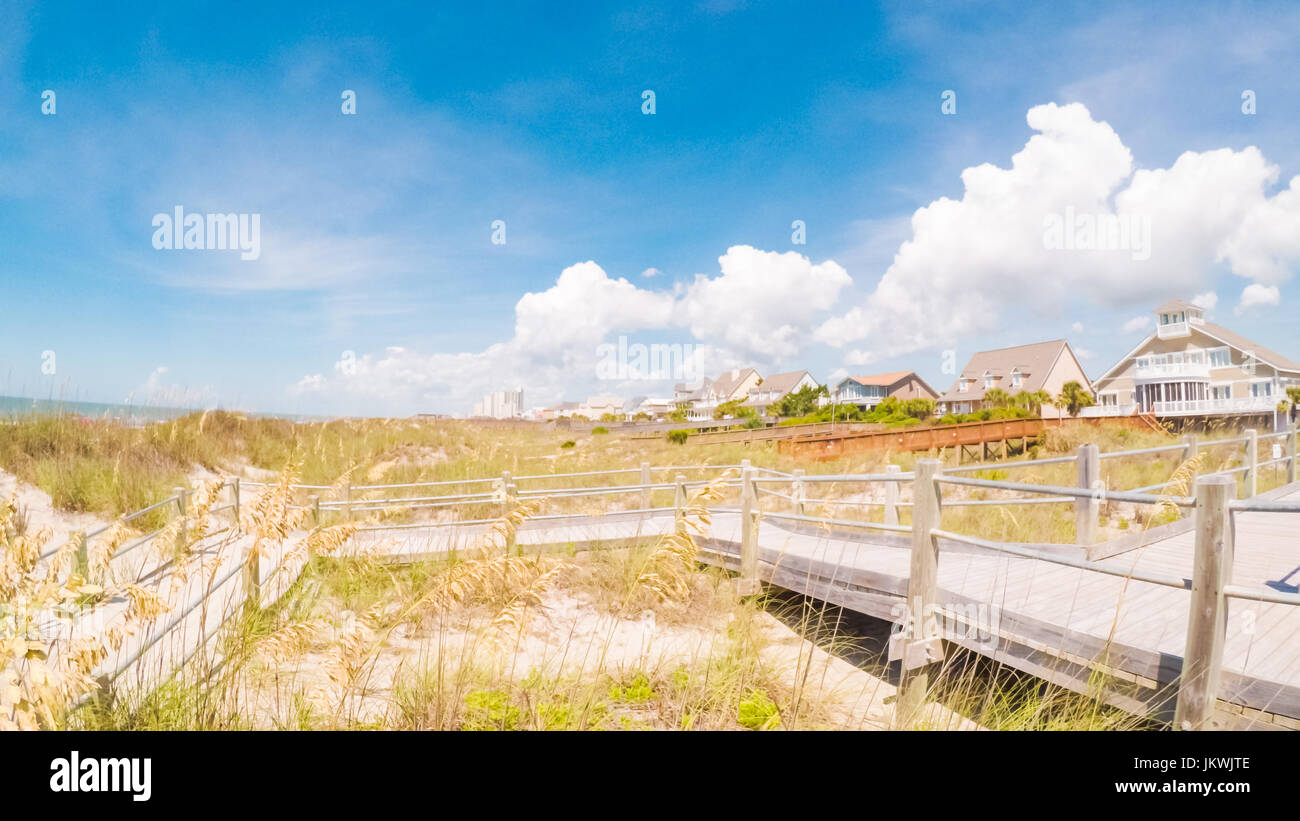 Summer vacation on the beach in South Carolina Stock Photo - Alamy