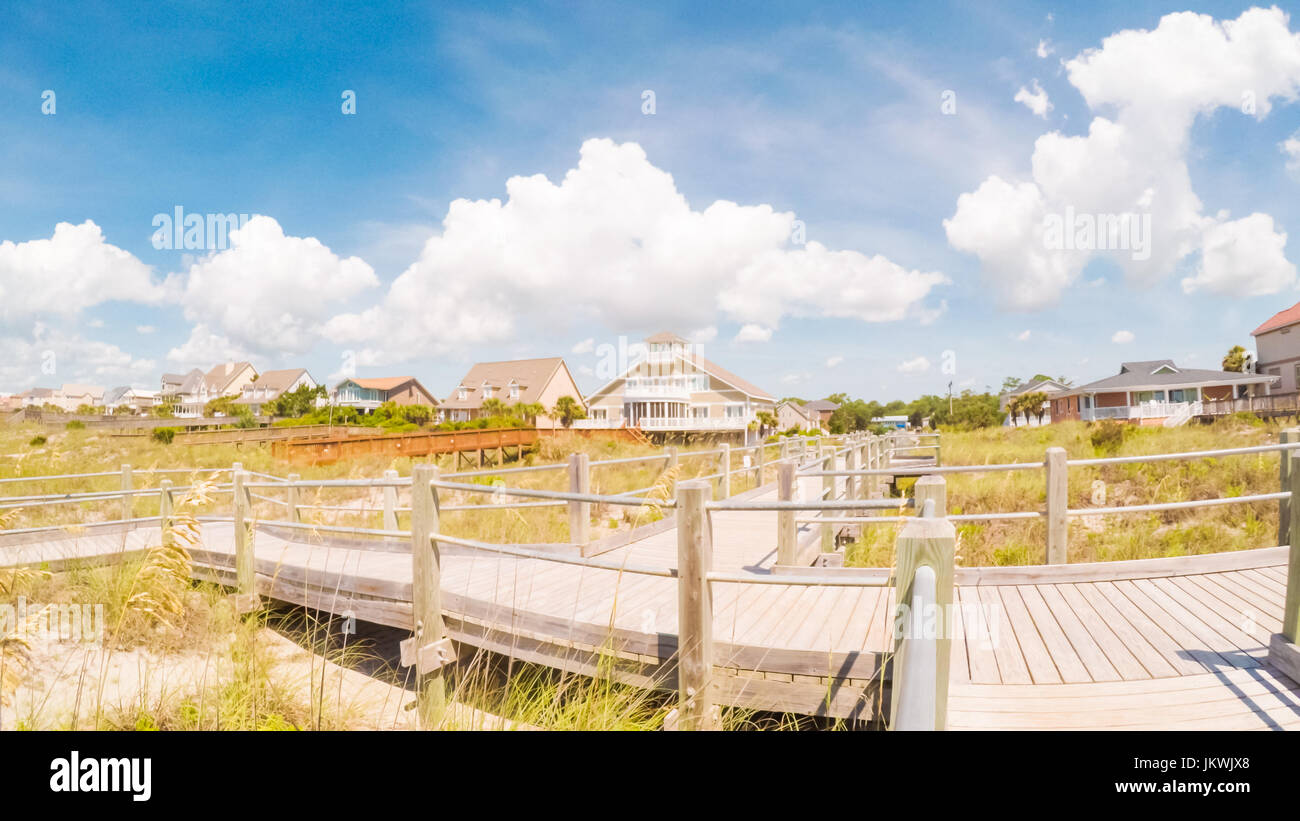 Summer vacation on the beach in South Carolina Stock Photo - Alamy