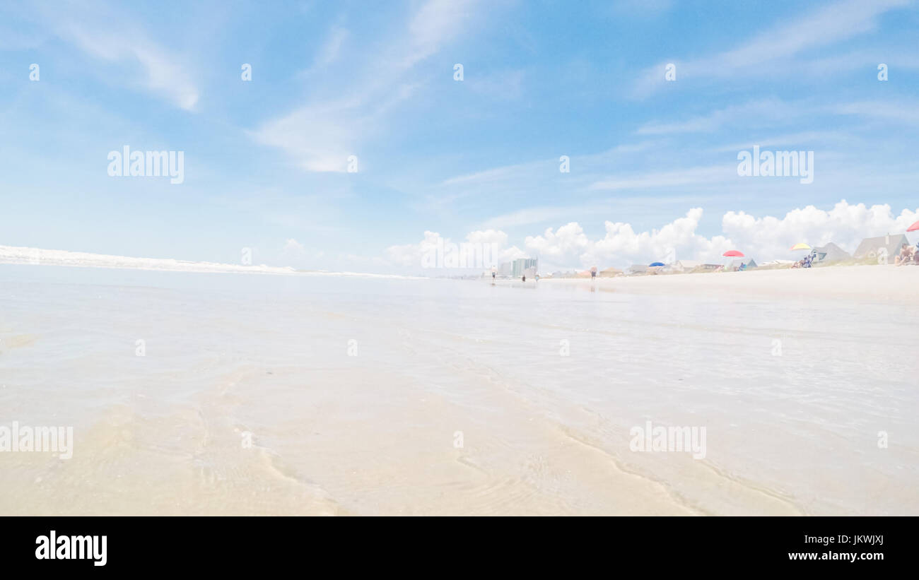 Summer vacation on the beach in South Carolina Stock Photo - Alamy