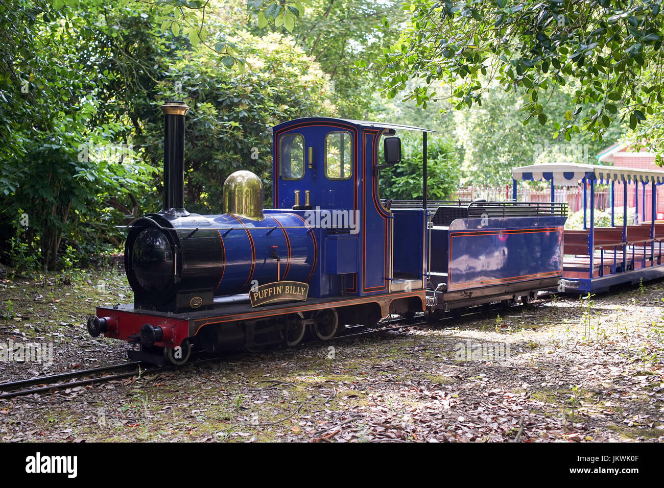 Model railway at Queens Park, Chesterfield, Derbyshire, UK Stock Photo ...